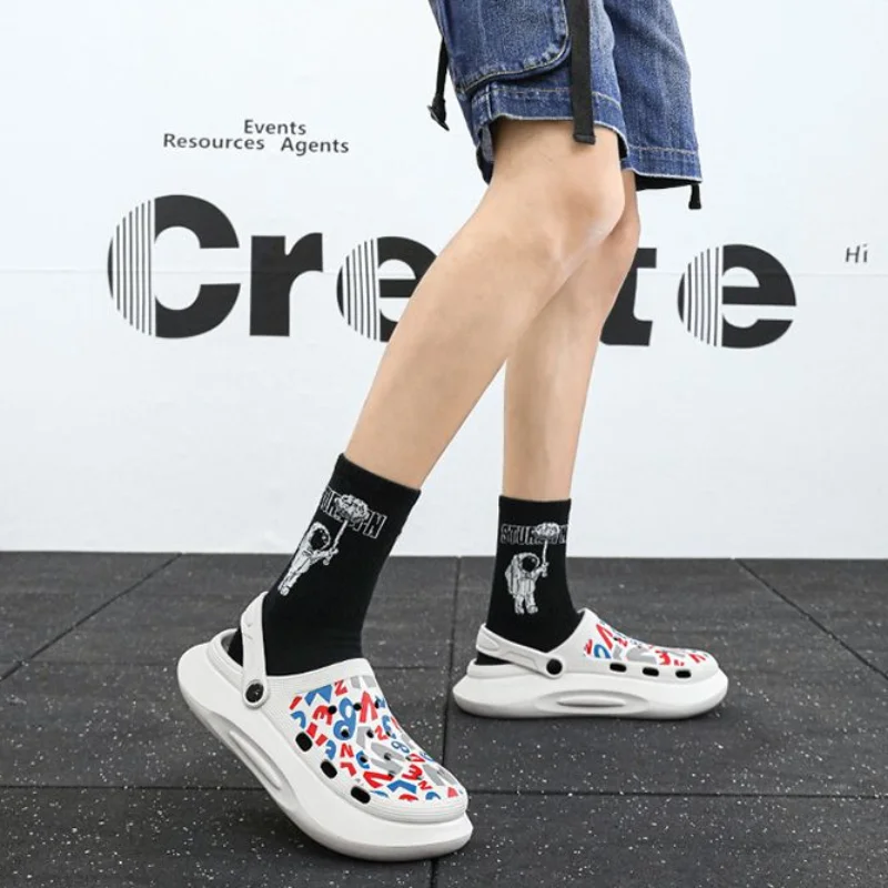 New Design 2025 Non-slip Beach Male Shoe Open Toe Luxury Clearance Sale ...