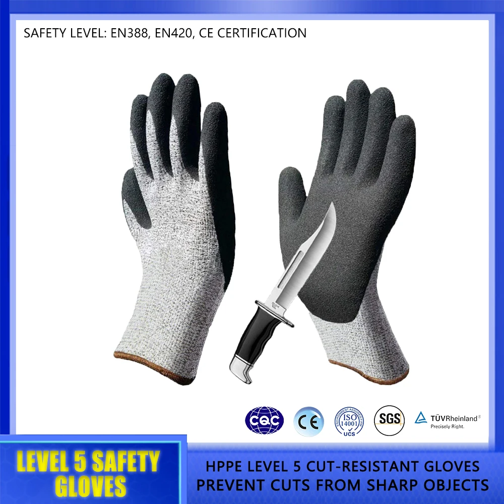 IOS-Certified-Cut-Resistant-Grade-5-Dipped-Kitchen-Gloves-Knife-Edge-Puncture-Resistant-Cut ...