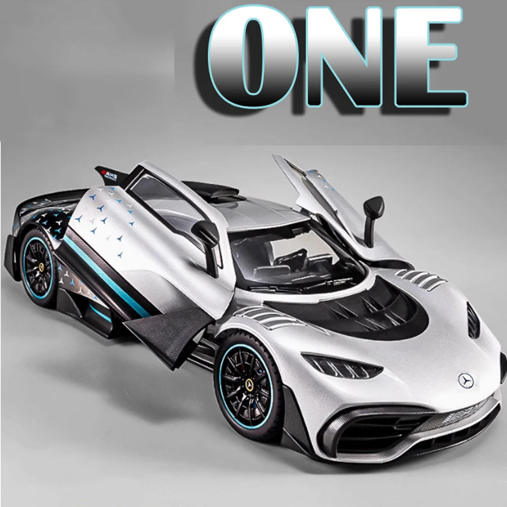 1:18 Model Toy ONE GT-R Miniature Sports Cars Alloy Diecast Sound Light ...