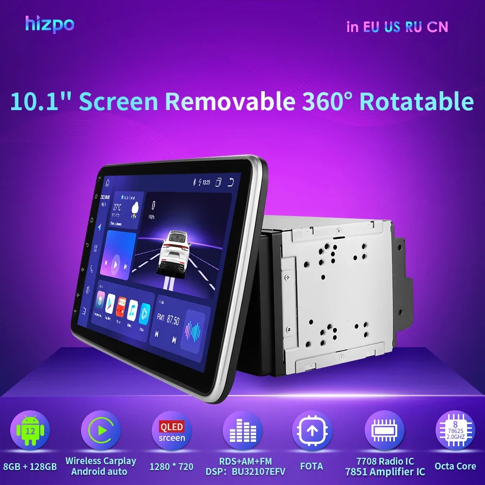 CarPlay-Rotatable-2-Din-Car-Automotive-Autostereo-Intelligence-System ...