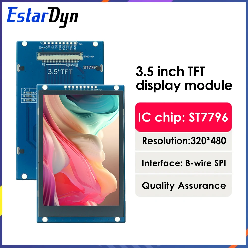 3.5" TFT LCD Display Module 320x480 HD for Arduino Mega 2560 STM32 ...