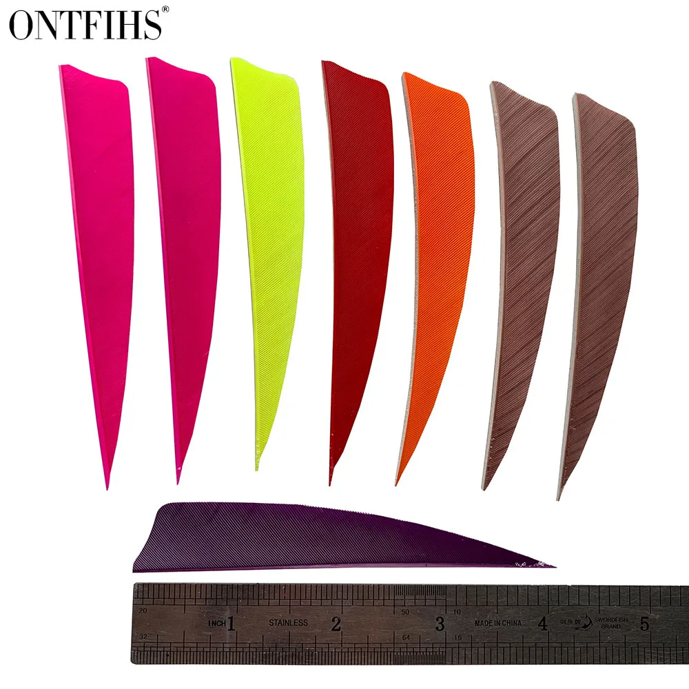 Arrow Feather Fletching 4 Inch | Arrow Fletching Vanes 3 | Arrow Vanes ...