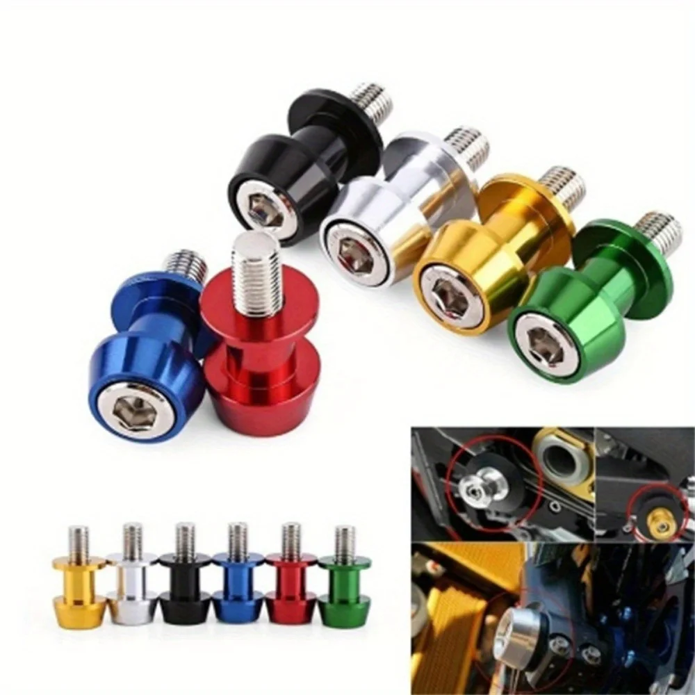 2PCS 8mm/0.31in Motorcycle Stand Swingarm Spools Slider Stand Screw ...