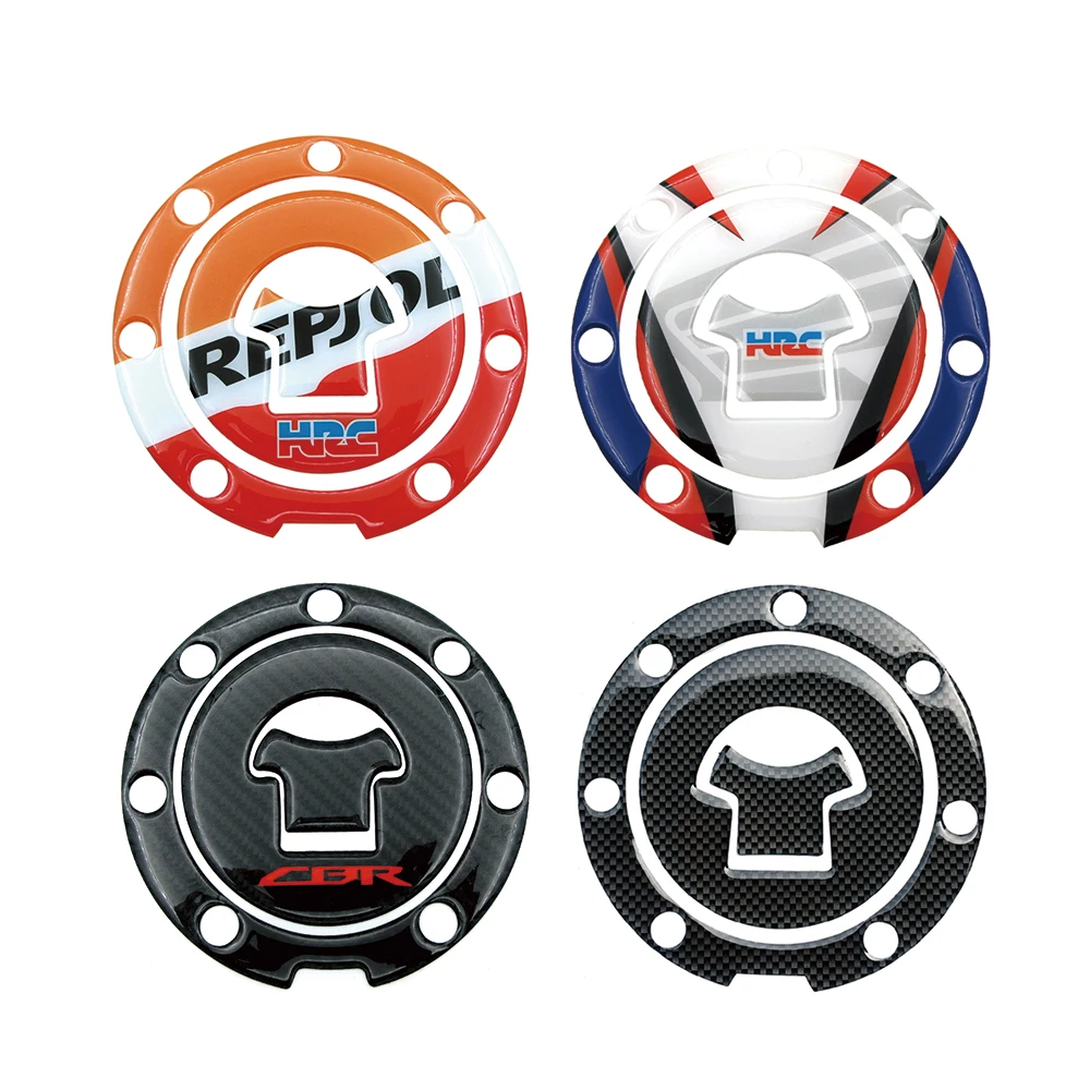 Motorcycle-Fuel-Gas-Cap-Cover-Pad-Protector-Sticker-Decals-For-Honda ...