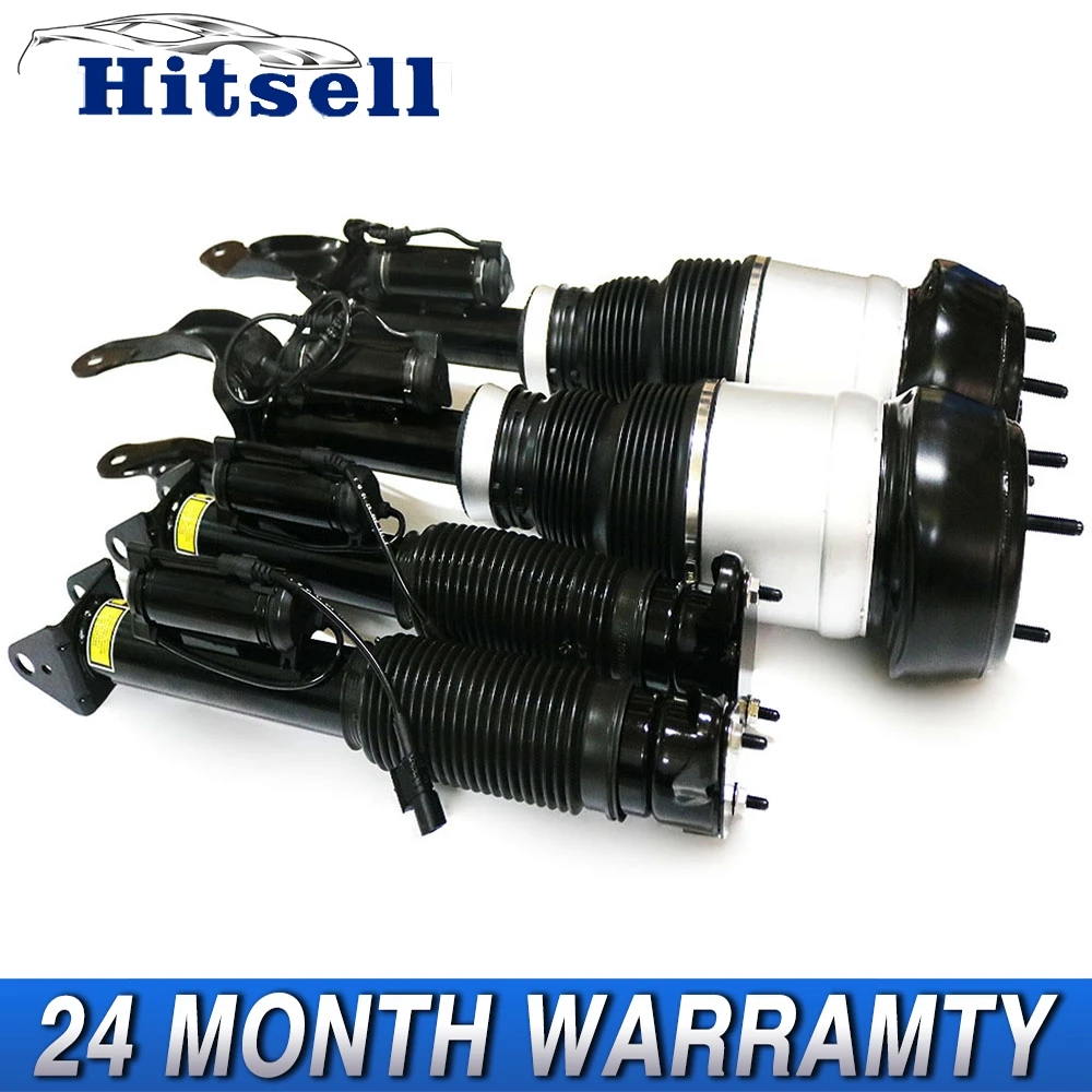 4PCS-Front-Rear-Air-Suspension-Shock-Absorber-For-Mercedes-W166-X166 ...
