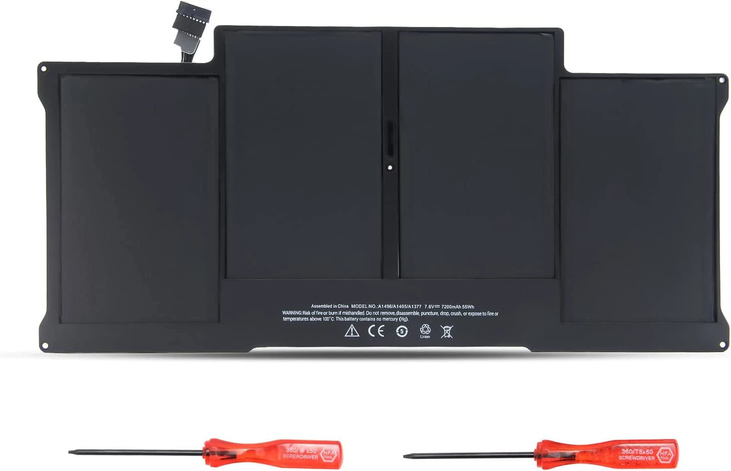 7200mAh-High-Capacity-Laptop-Battery-A1496-for-Apple-MacBook-Air-13 ...