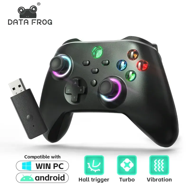 DATA-FROG-PC-Gaming-Controller-Wireless-Wired-Controller-for-PC-Ninendo ...