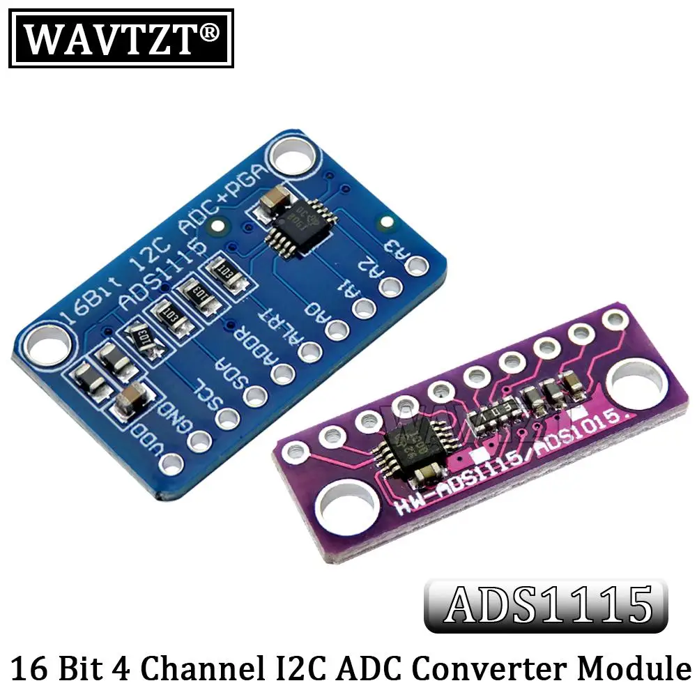 WAVTZT-I2C-ADS1115-16-Bit-ADC-4-channel-Module-with-Programmable-Gain ...