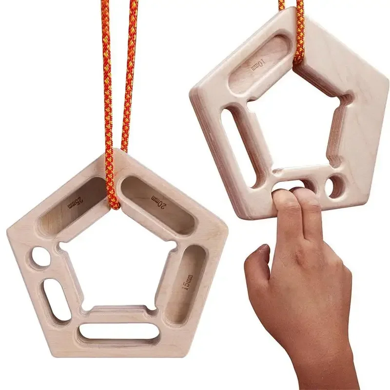 Rock-Climbing-Finger-Strengthener-Boards-Pull-Up-Board-Hangboard ...