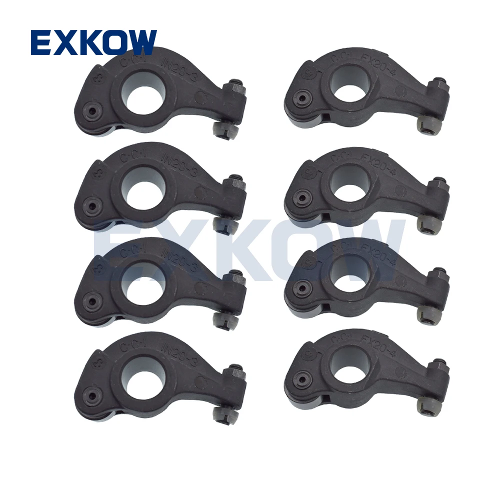 8PCS Inlet&Exhaust Valve Rocker Arm for L200 K14T K24T K74T 4D56 Pajero ...