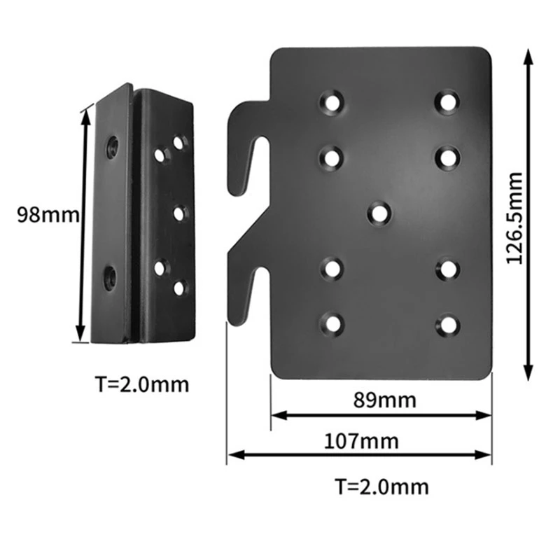 Slot Bed Rail Brackets