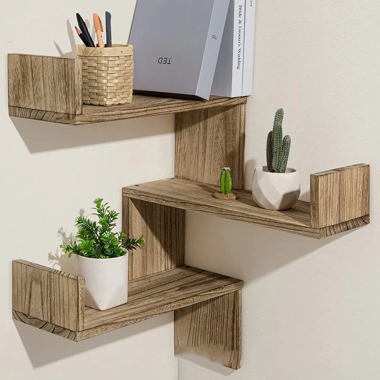 Wall-corner-storage-rack-wall-mounted-decorative-rack-floating-rack ...