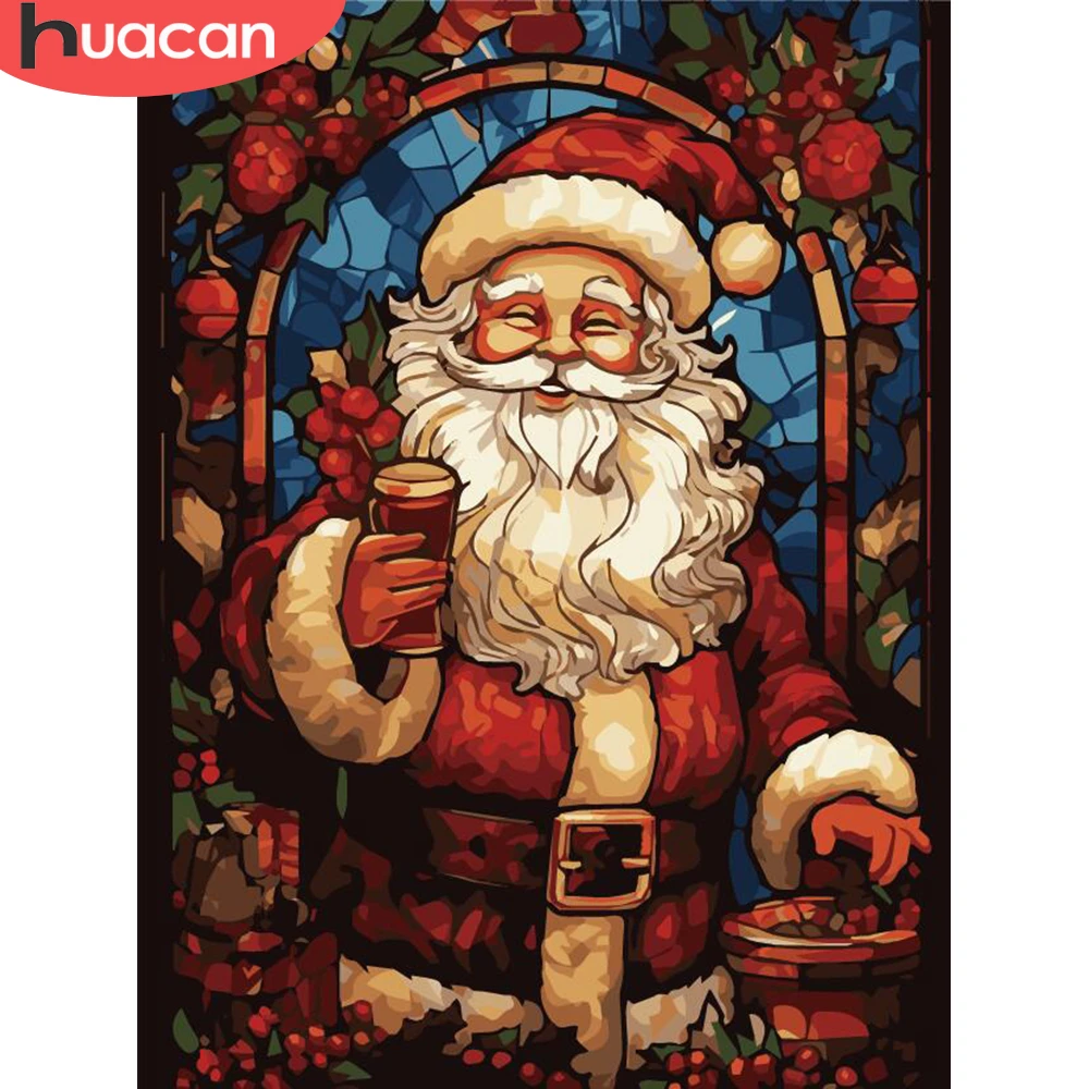 Santa Claus Portrait Drawing