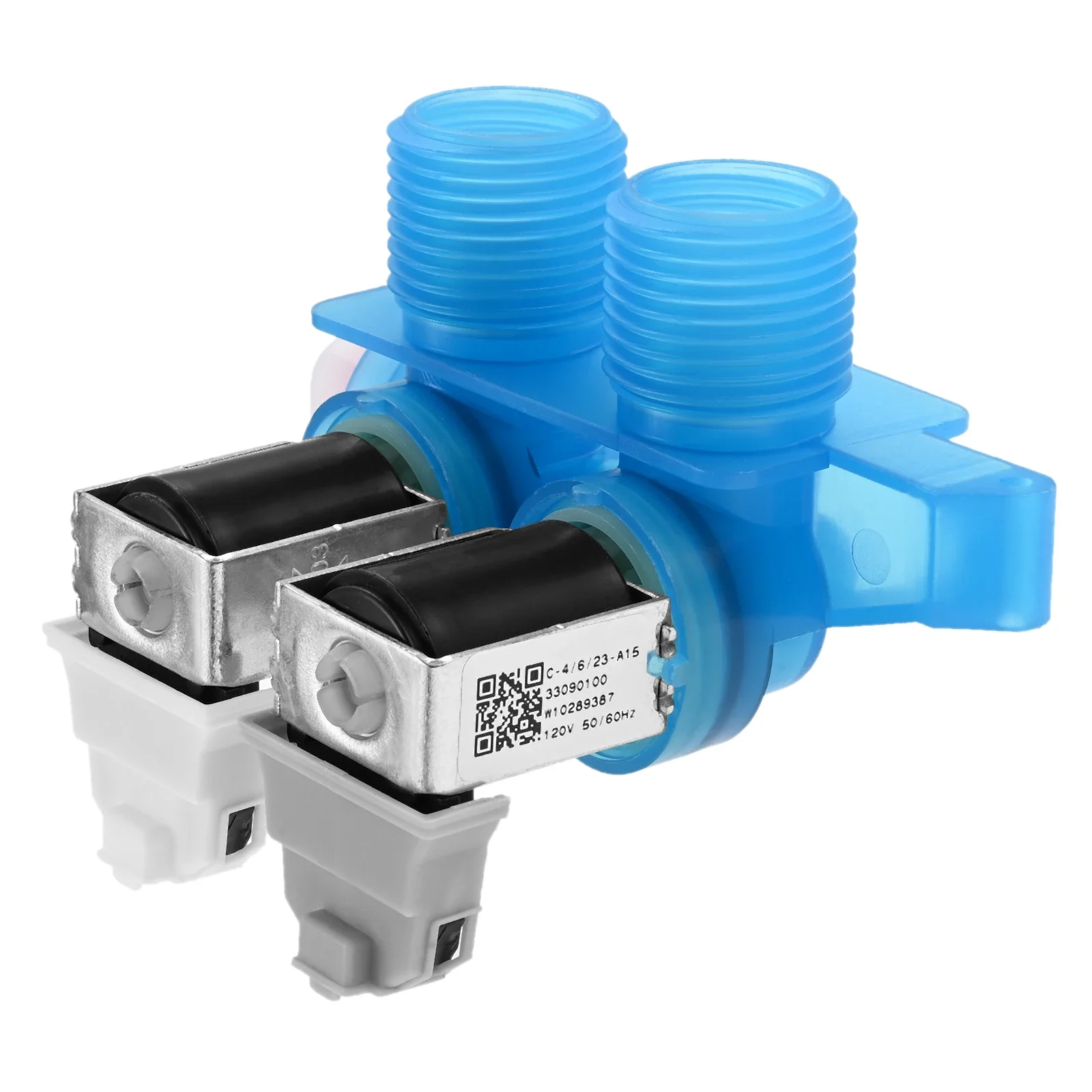 120V 50/60Hz WPW10289387 Front Load Clothes Washer Water Inlet Valve ...