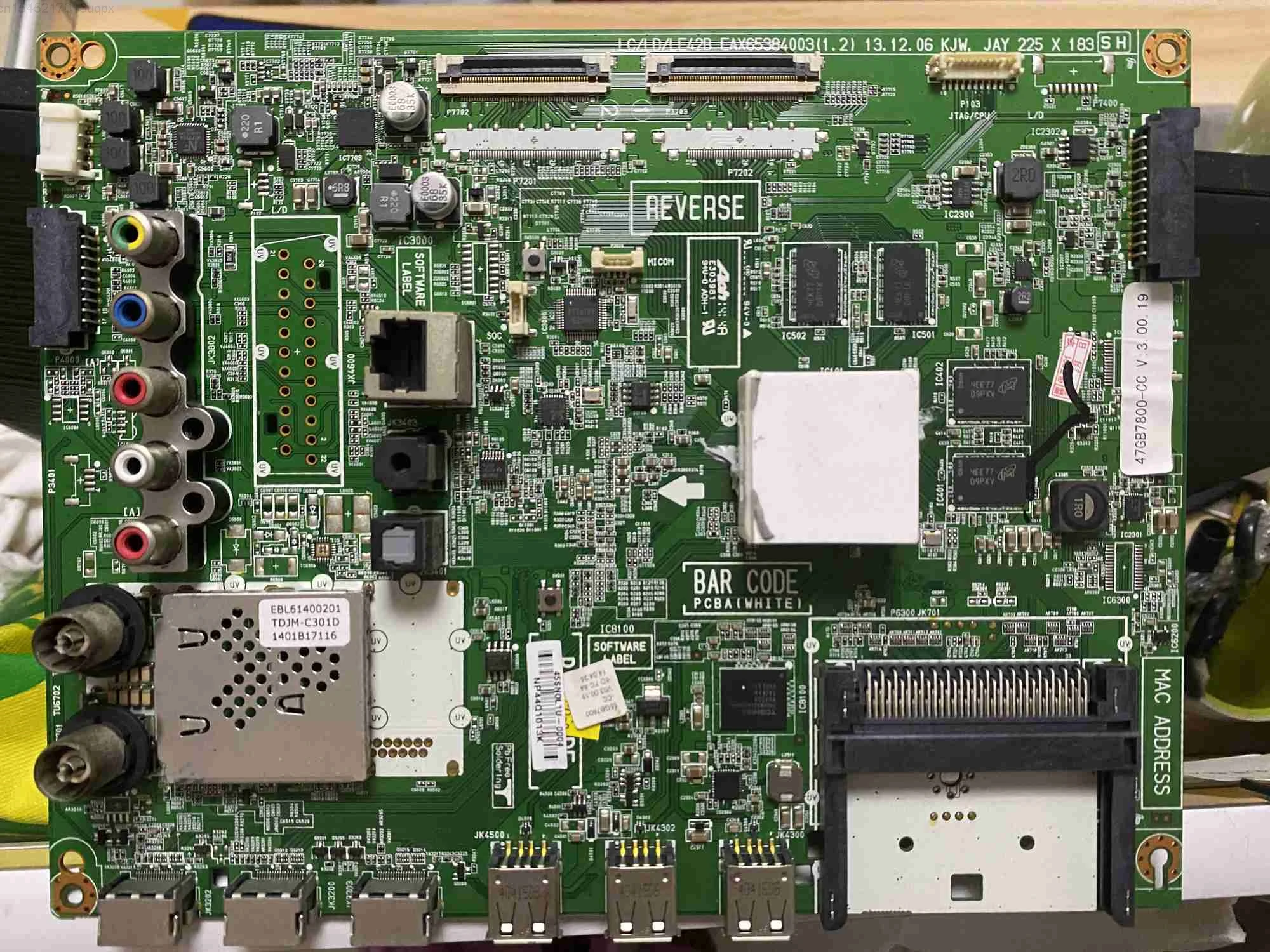 Eax65384003 (1.2) Logic Board Good Test Original For 47gb780-cc ...