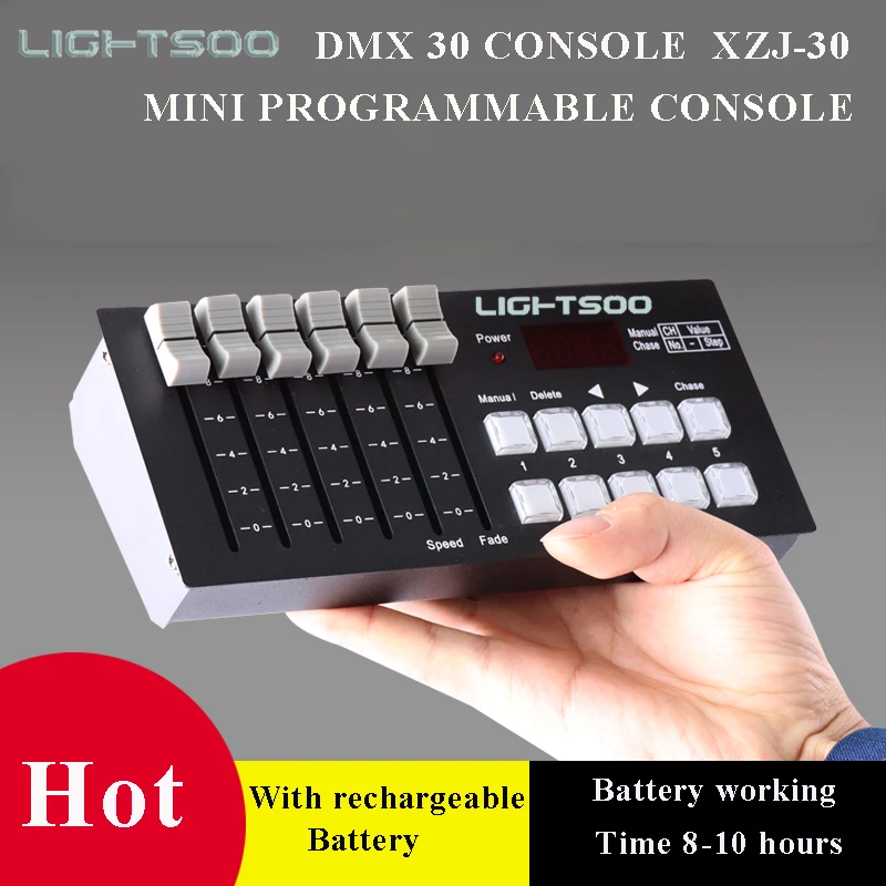 Console MINI Programmable DMX 30 XZJ 30 for Music Parties, Family ...