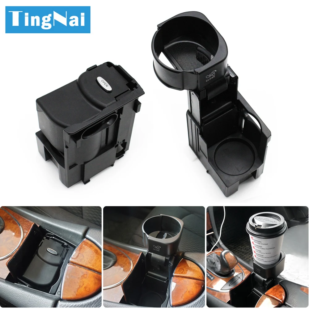 Car-Center-Console-Drink-Cup-Holder-For-Mercedes-BENZ-E-CLS-Class-W211 ...