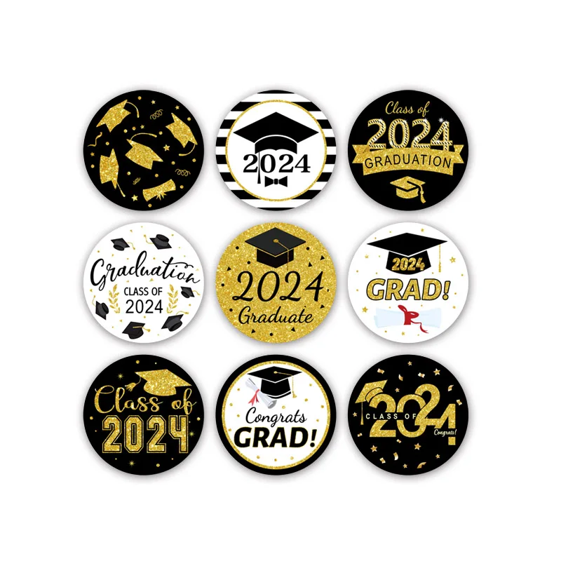 Class-of-2024-Graduation-Sticker-Labels-Graduation-Gift-labels-Envelope ...