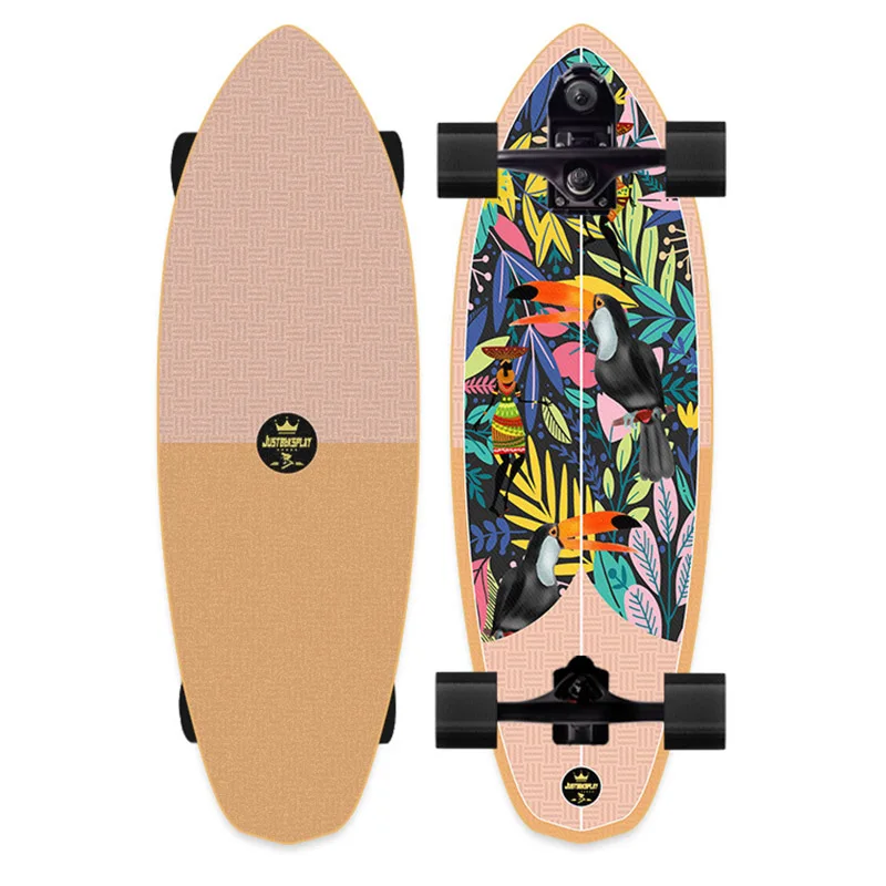 82 см Профессиональный S7 P7 Carver Surf Land скейтборд высокогладкий ...