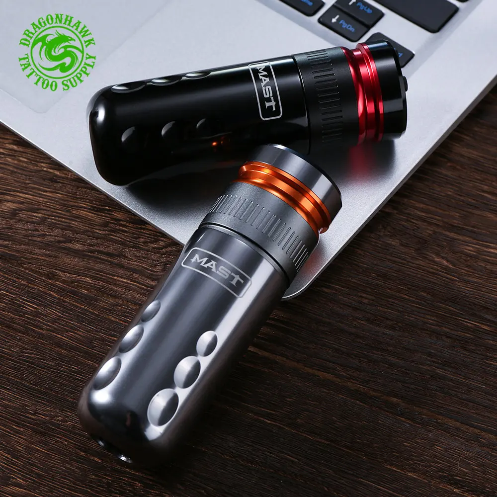 New Shortest Wireless Tattoo Pen Mast Racer 4.0MM Stroke Brushless ...