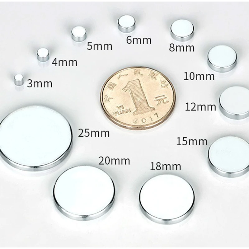 Super Powerful Magnets Strong Disc Magnets For Fridge Diy Building ...