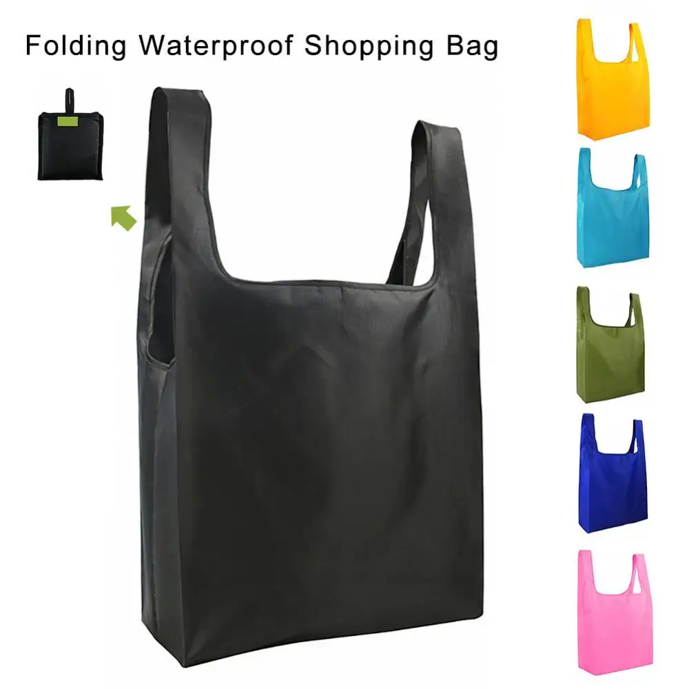 Reusable-shopping-bag-foldable-polyester-bag-Eco-friendly-hand-canvas ...