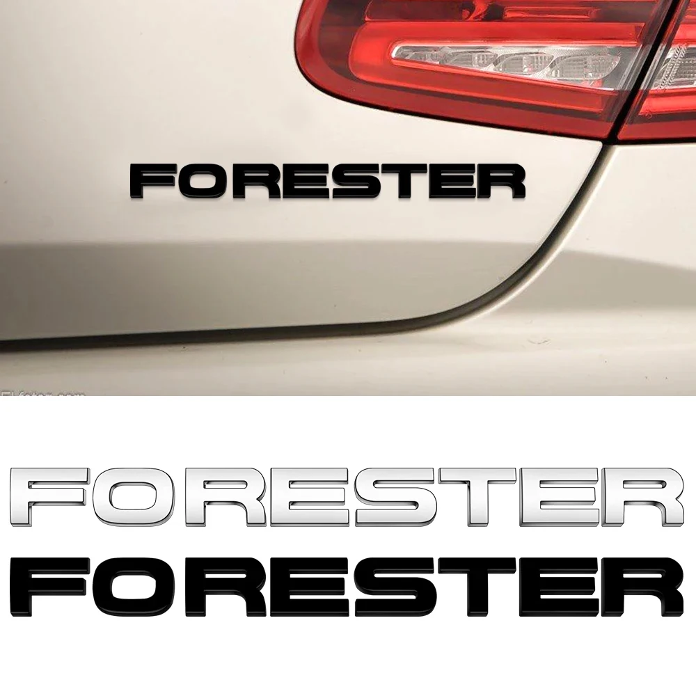 FORESTER-Badge-Nameplate-Adesivo-Auto-Tuning-Emblema-Trunk-Styling ...