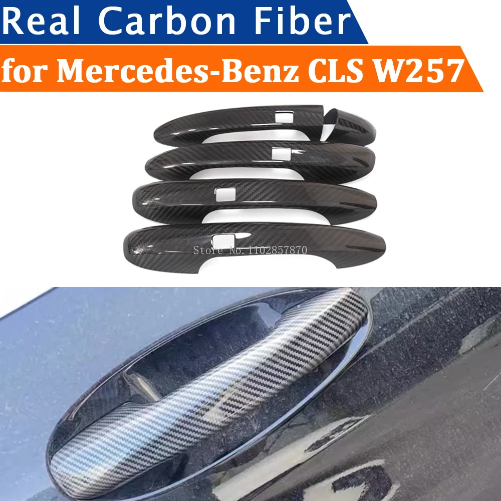 For-Mercedes-Benz-CLS-W257-2018-2023-Car-Accessories-Real-Carbon-Fiber ...