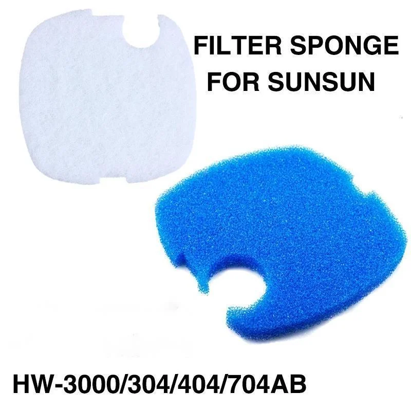 New-Aquarium-Filter-Set-Compatible-Blue-Coarse-Filter-Foam-Sponge-Fit ...