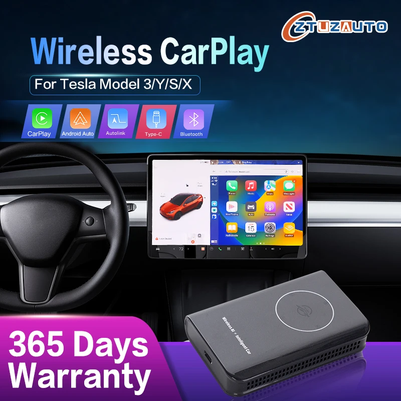 Wireless-CarPlay-Adapter-For-Tesla-Model-3-Model-S-X-Model-Y-Apple-Car ...