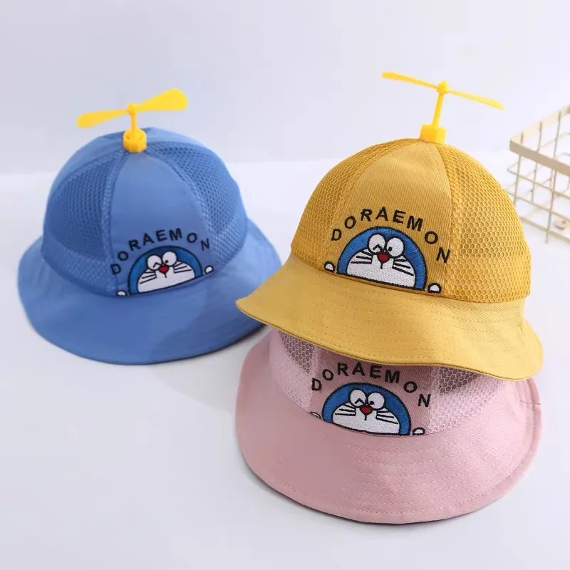 Anime Surrounding Doraemon Baby Hat Summer Baby Sun Hat Outdoor Sun ...