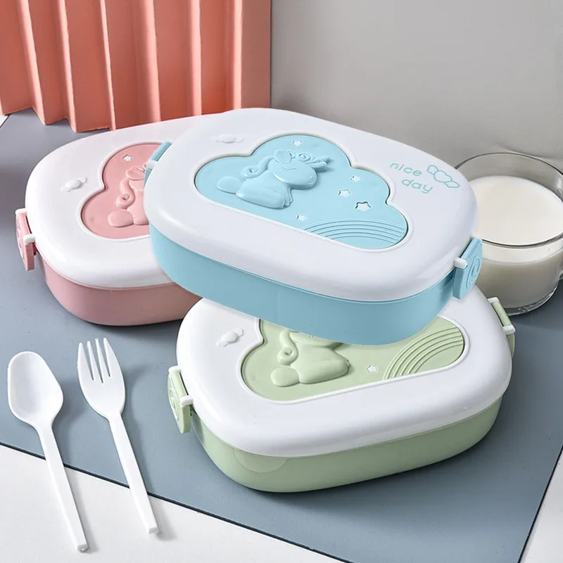 Cute-Lunch-Box-for-Kids-Compartments-Microwae-Bento-Lunchbox-Children ...