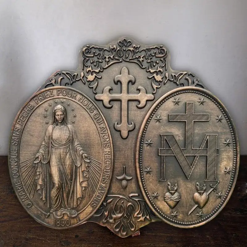 Our-Lady-Of-Fatima-Wood-Decor-Miracles-Plate-Mary-Apparition-Holy-Plate ...