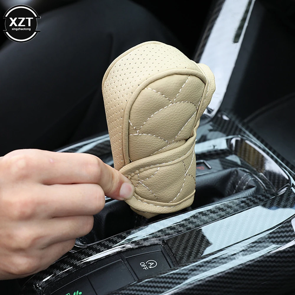 1pc-Car-Universal-PU-Gear-Shift-Collar-Shift-Knob-Cover-Anti-Slip ...