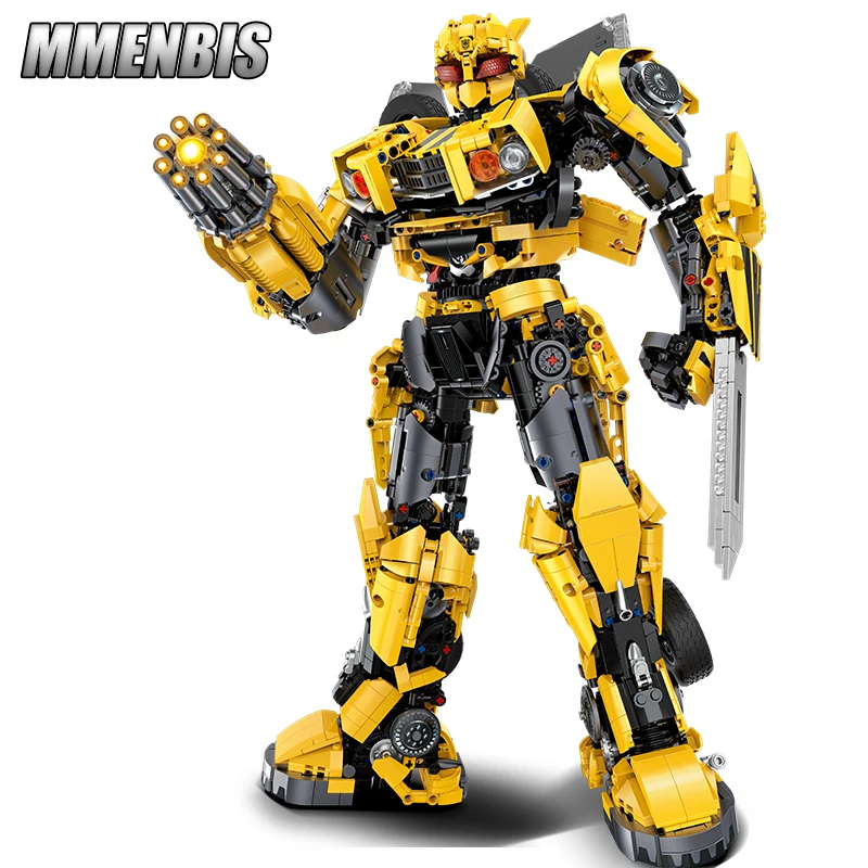 Bumblebee-Transformers-Robot-Building-Sets-Blocks-Machine-MOC-Bricks ...