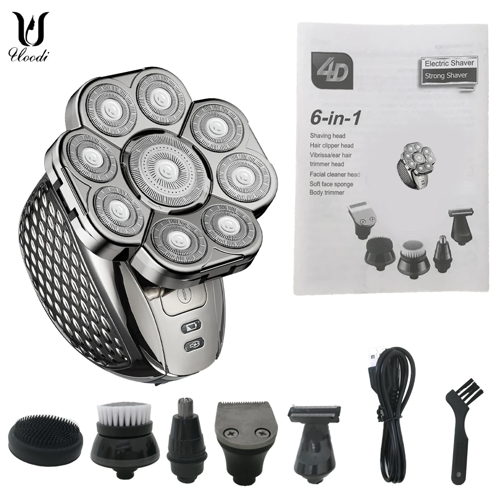 1 Electric Head Shavers Bald Men | Head Shavers Bald Men Razor ...