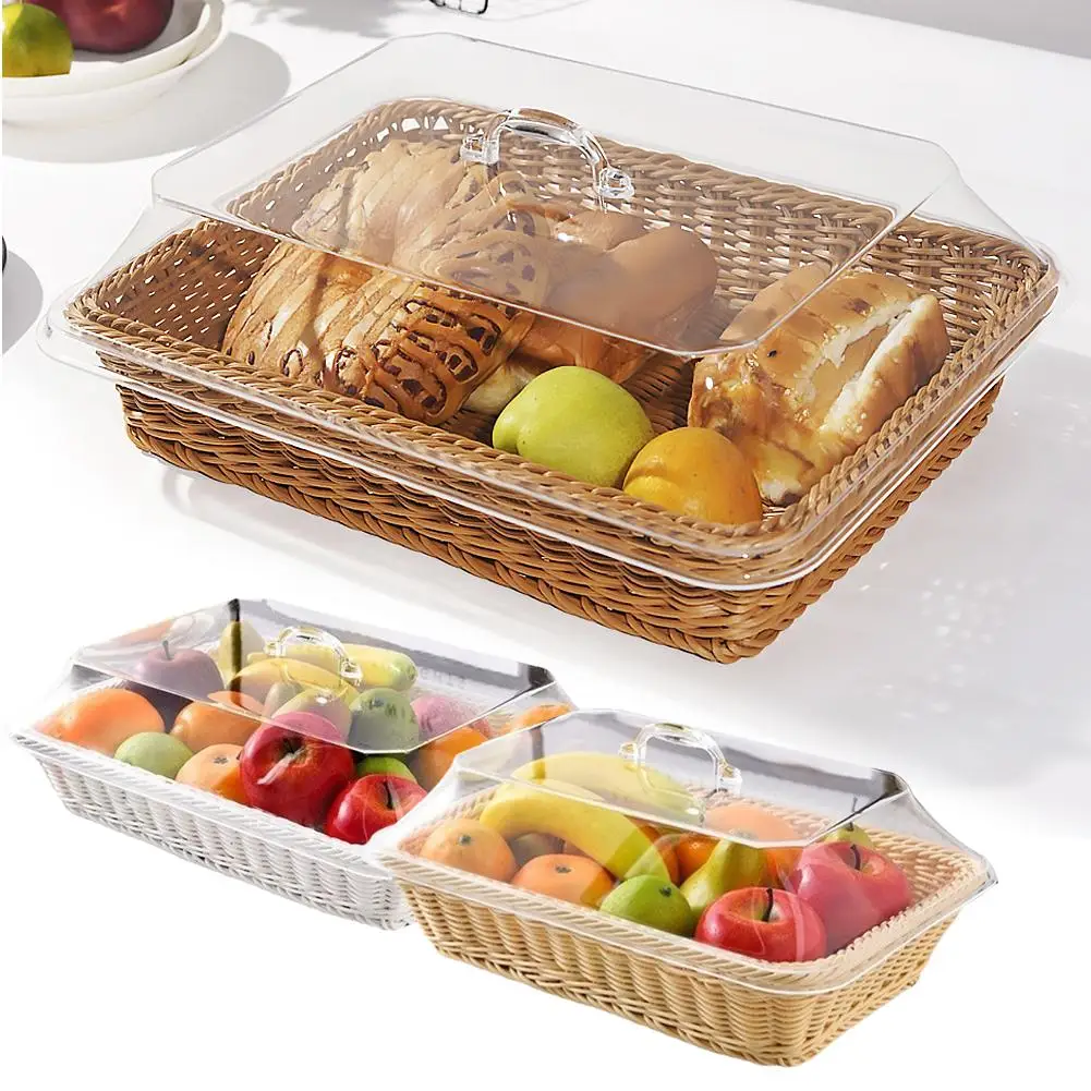 Wicker-Bread-Basket-Serving-Vegetable-Bread-Serving-Storage-Supplies ...