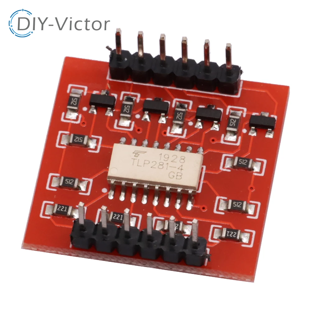 TLP281-4-Channel-Opto-isolator-IC-Module-For-Arduino-Expansion-Board ...