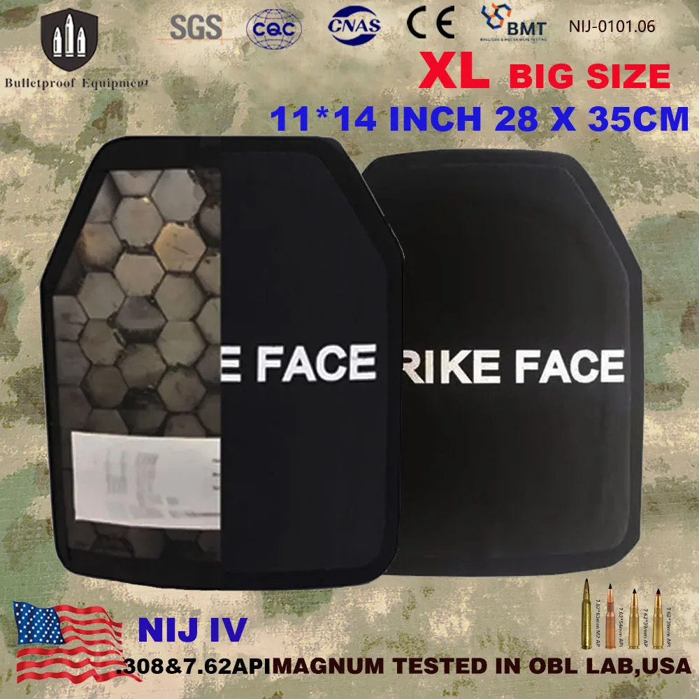 USA-True-Size-11-14-Inch-28-x-35cm-NIJ-Level-4-Bulletproof-Ballistic ...