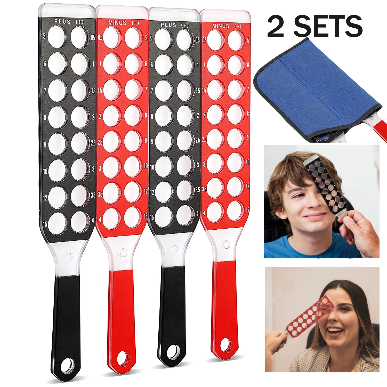 4pcs-2set-New-Optometric-Retinoscopy-Rack-Set-32A-Optometry-Equipment ...