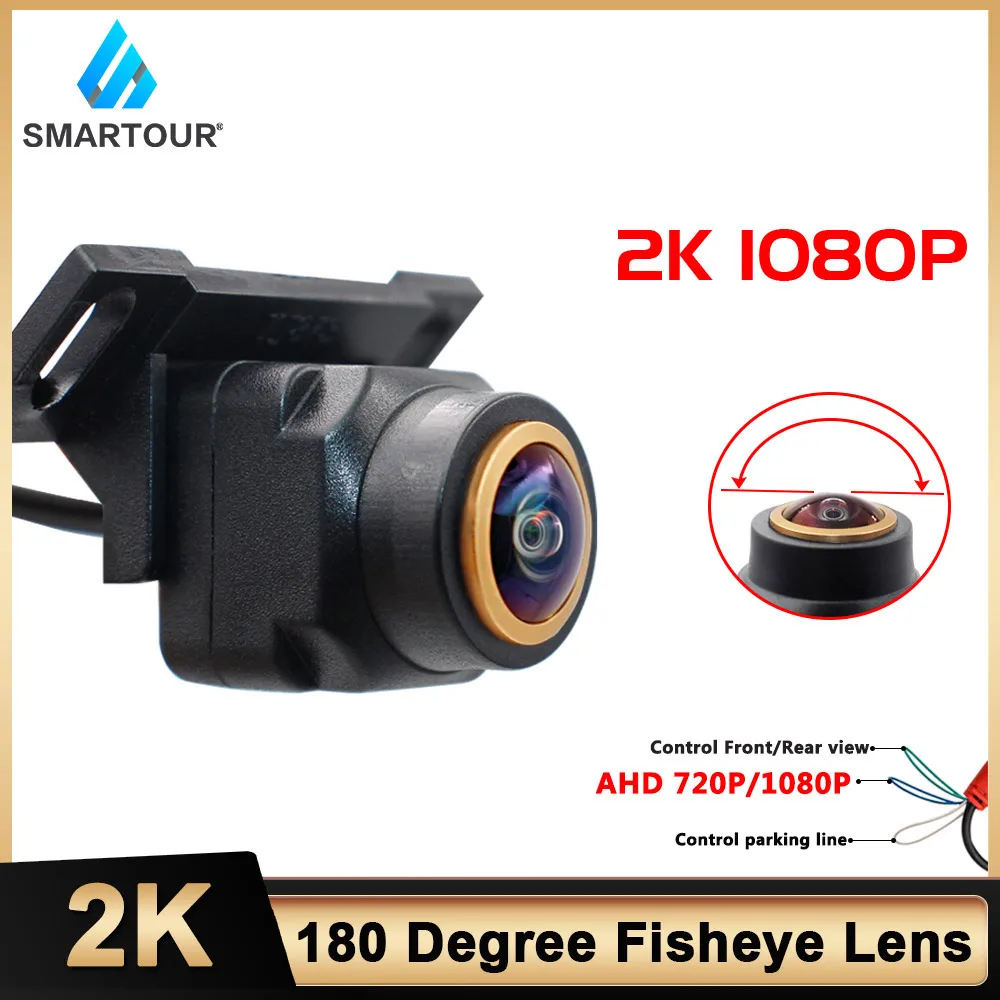 Hd 1920x1080p Dynamic Trajectory Fisheye Lens Car Rear View Camera ...