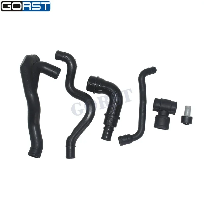 6Pcs-Engine-Kit-Crankcase-Breather-Hose-06A103213F-For-Vw-Golf-For-Audi ...