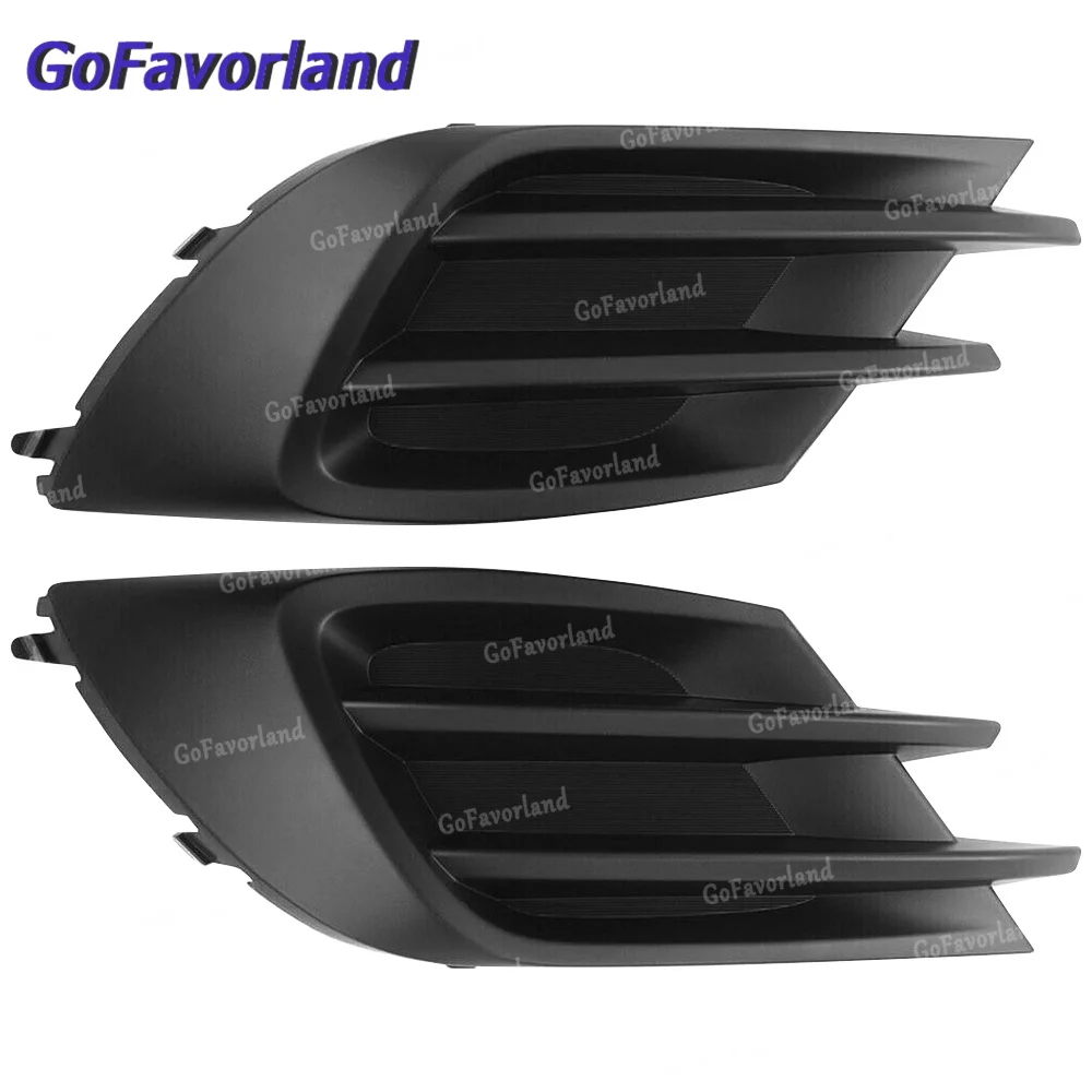 Pair-Front-Left-Right-Fog-Light-Cover-Black-Plastic-57731AL05A ...