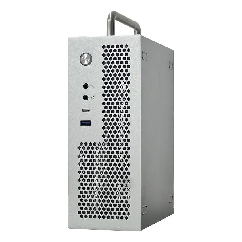 Mini-ITX-Case-para-PC-Desktop-Chassis-Tipo-C-Mini-ITX-Preto-0-8mm-Caixa ...