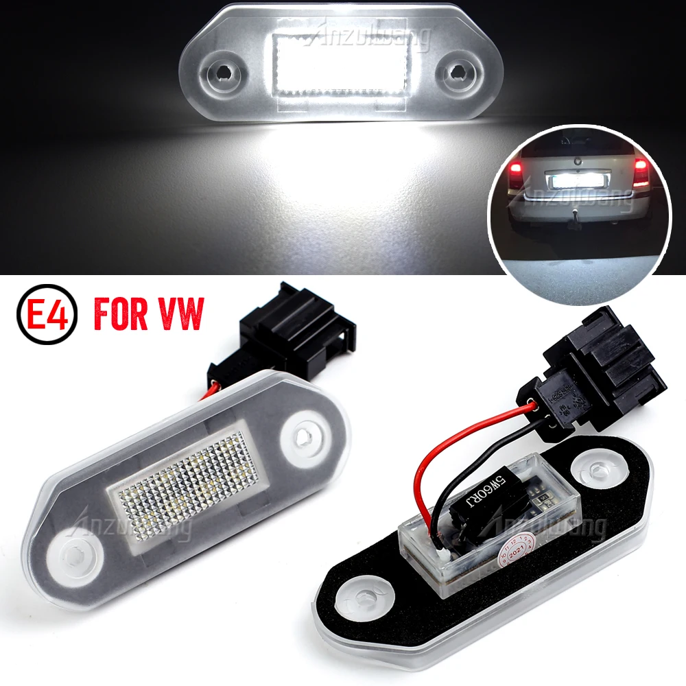 Car-Led-License-Plate-Lights-Lamp-For-VW-Golf-3-1H5-Variant-Jetta-3 ...