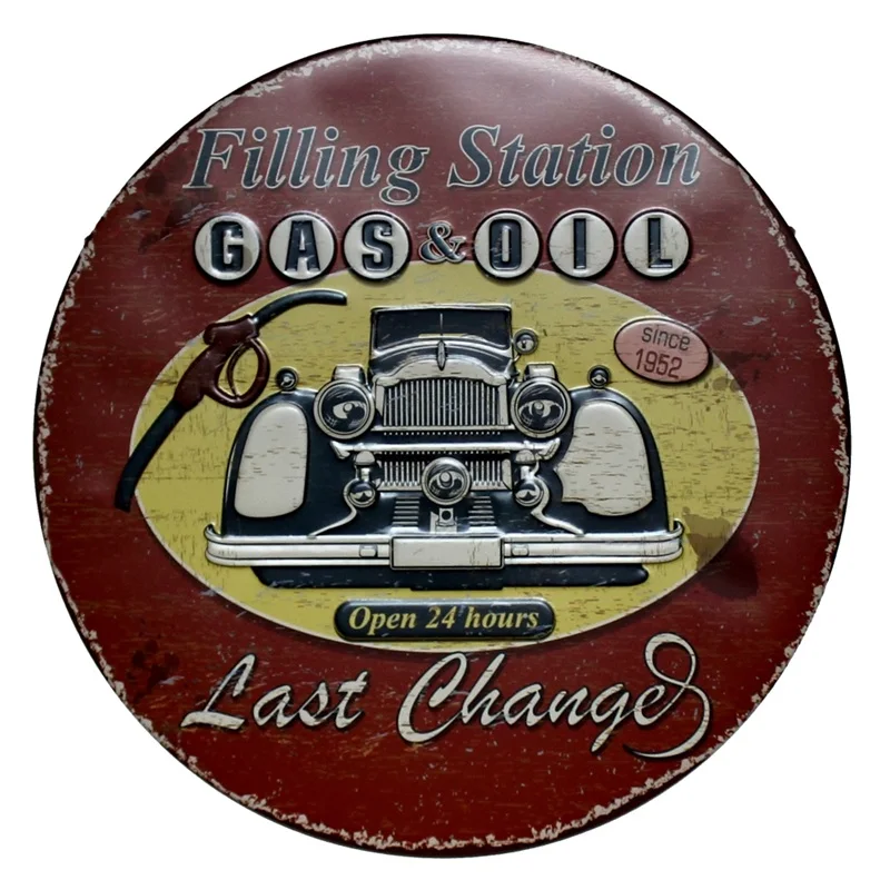 Metallblechschilder Vintage- Cafe Bar Pub Schild Wanddekoration ...