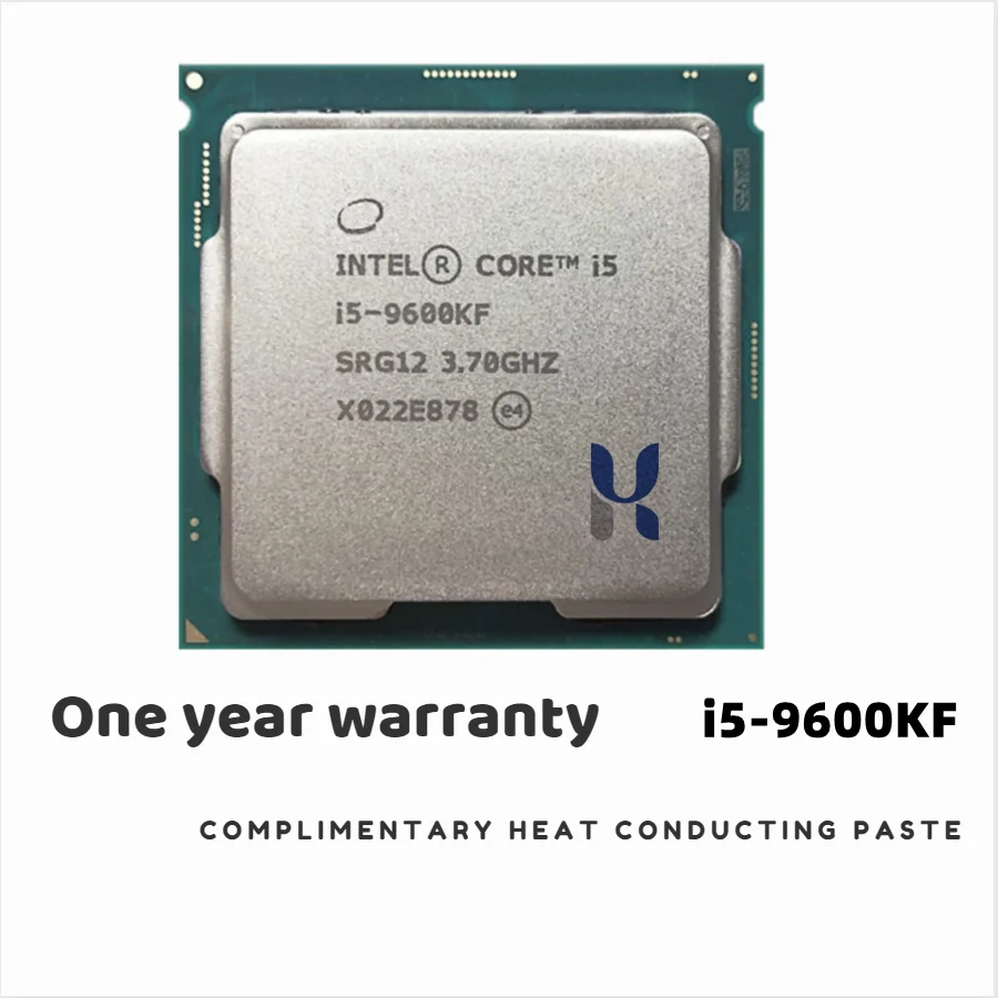 Processador Intel-core i5 9600kf 3.7g, i5-9600kf, lga1151, 14nm, seis ...