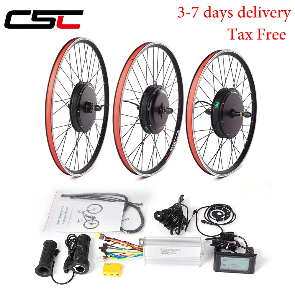Elektrische-fahrrad-Conversion-Kit-36V-250W-350W-500W-e-bike-Vorne ...