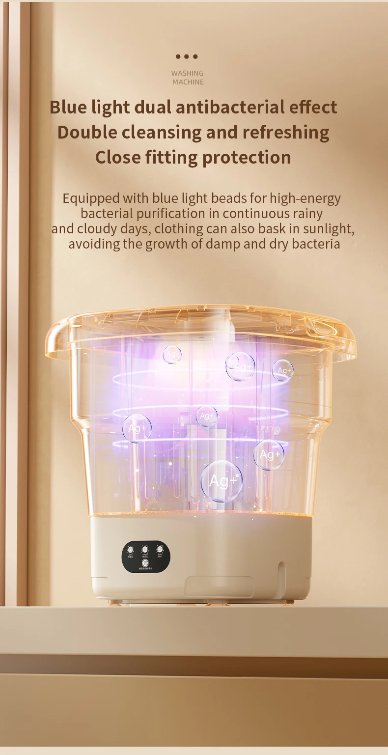 9L Portable Washing Machine - myhousesproduct