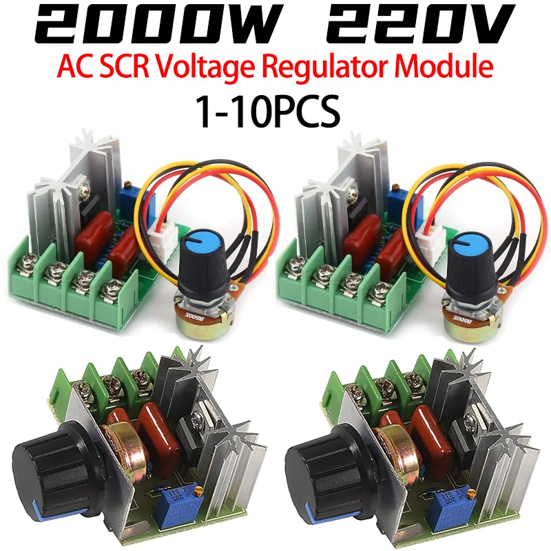 AC-220V-2000W-SCR-Voltage-Regulator-Dimming-Dimmers-Motor-Speed ...